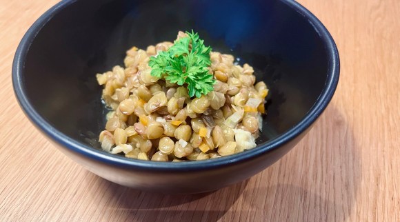 Ranskalaiset vihreät linssit – Nälkä